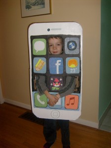 iPhone Halloween costume - John Serious Tech